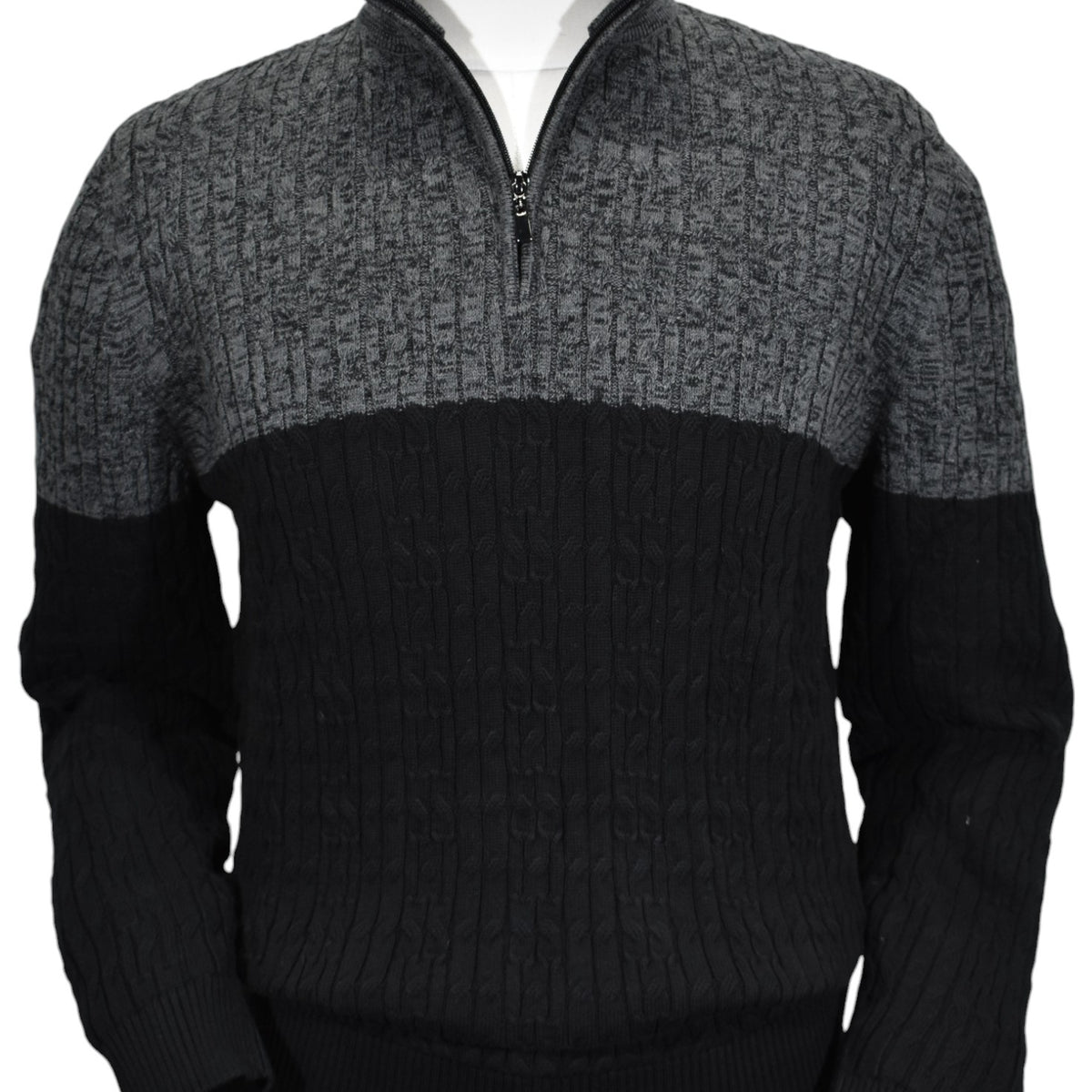 935 Aspen Cable Quarter Zip – Marcello Sport
