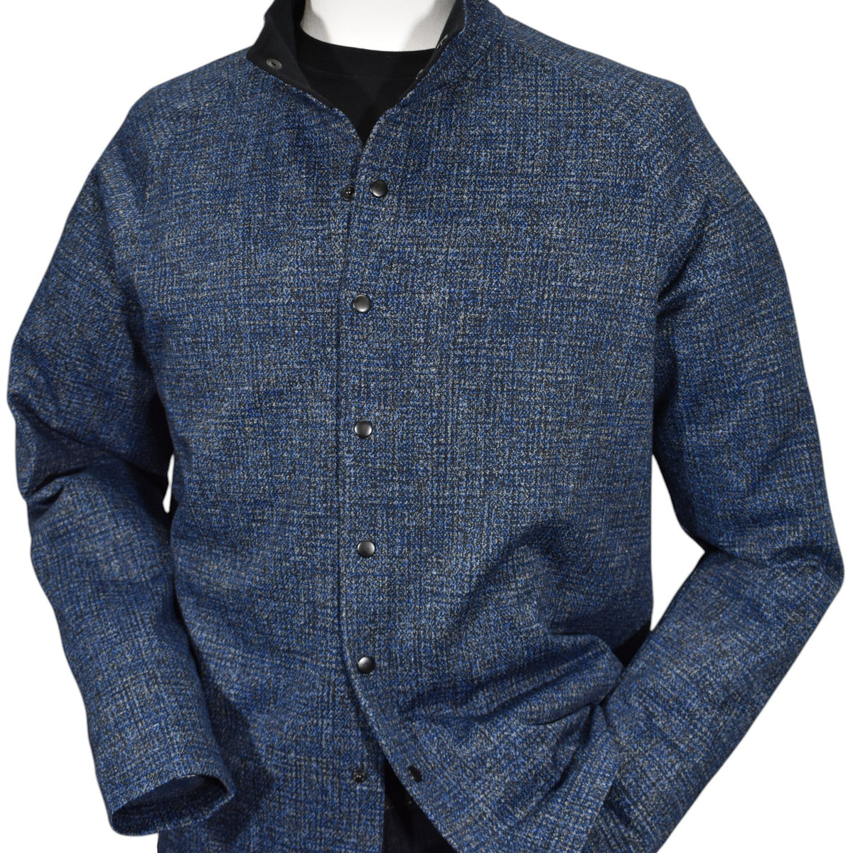 949J Verona Snap Shacket – Marcello Sport