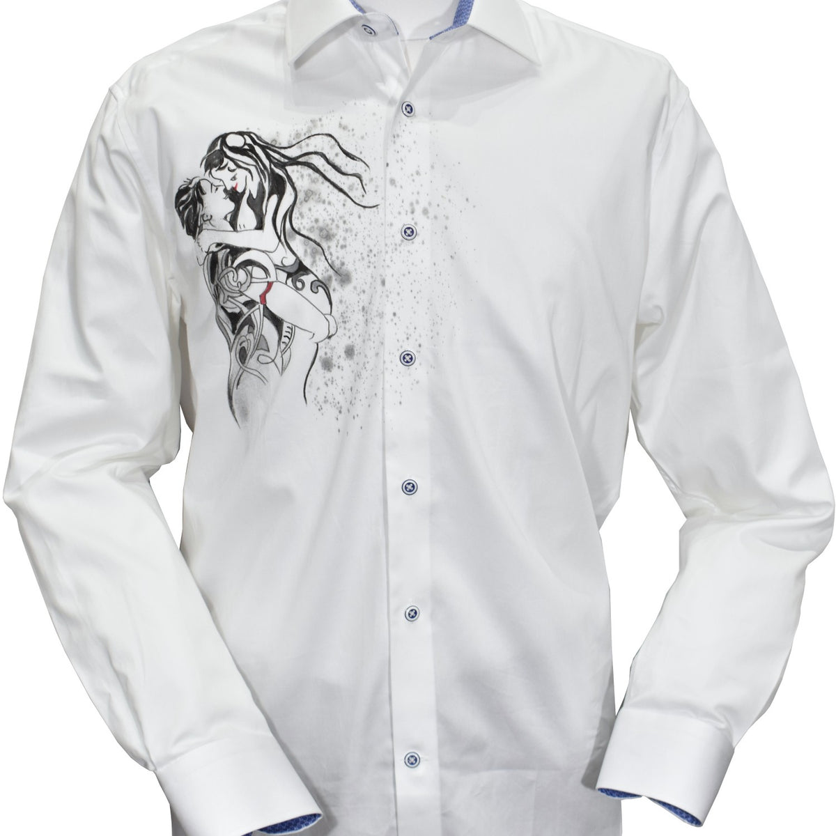 W621 White - Couple Embrace – Marcello Sport